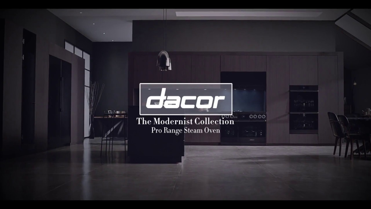 Samsung Dacor Modernist Collection: Pro Range Steam Oven - YouTube