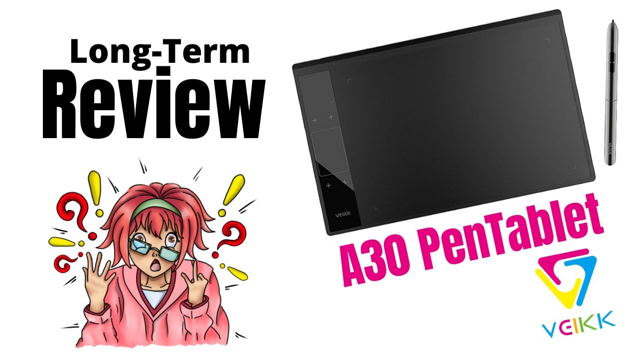 Veikk A30 Pen Tablet | Long-Term Review - YouTube