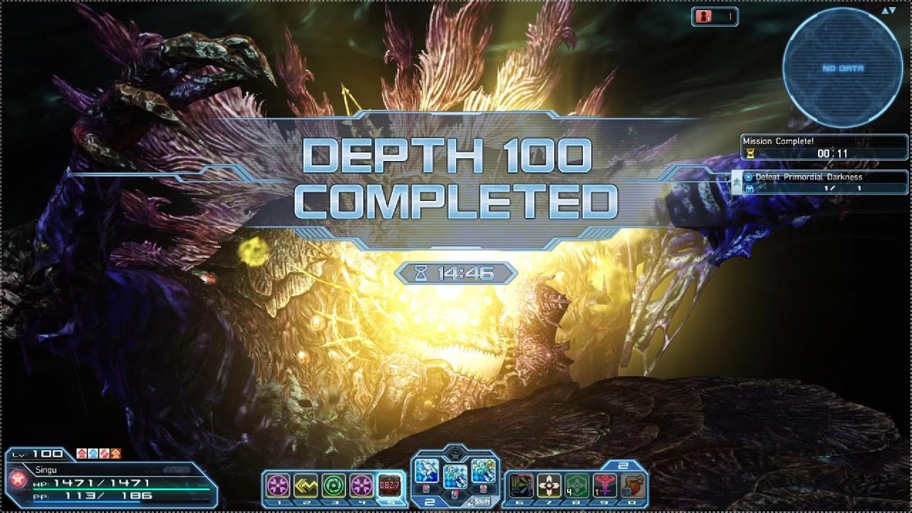 PSO2 - Sodam D100 First Clear Hero 14:46 - YouTube