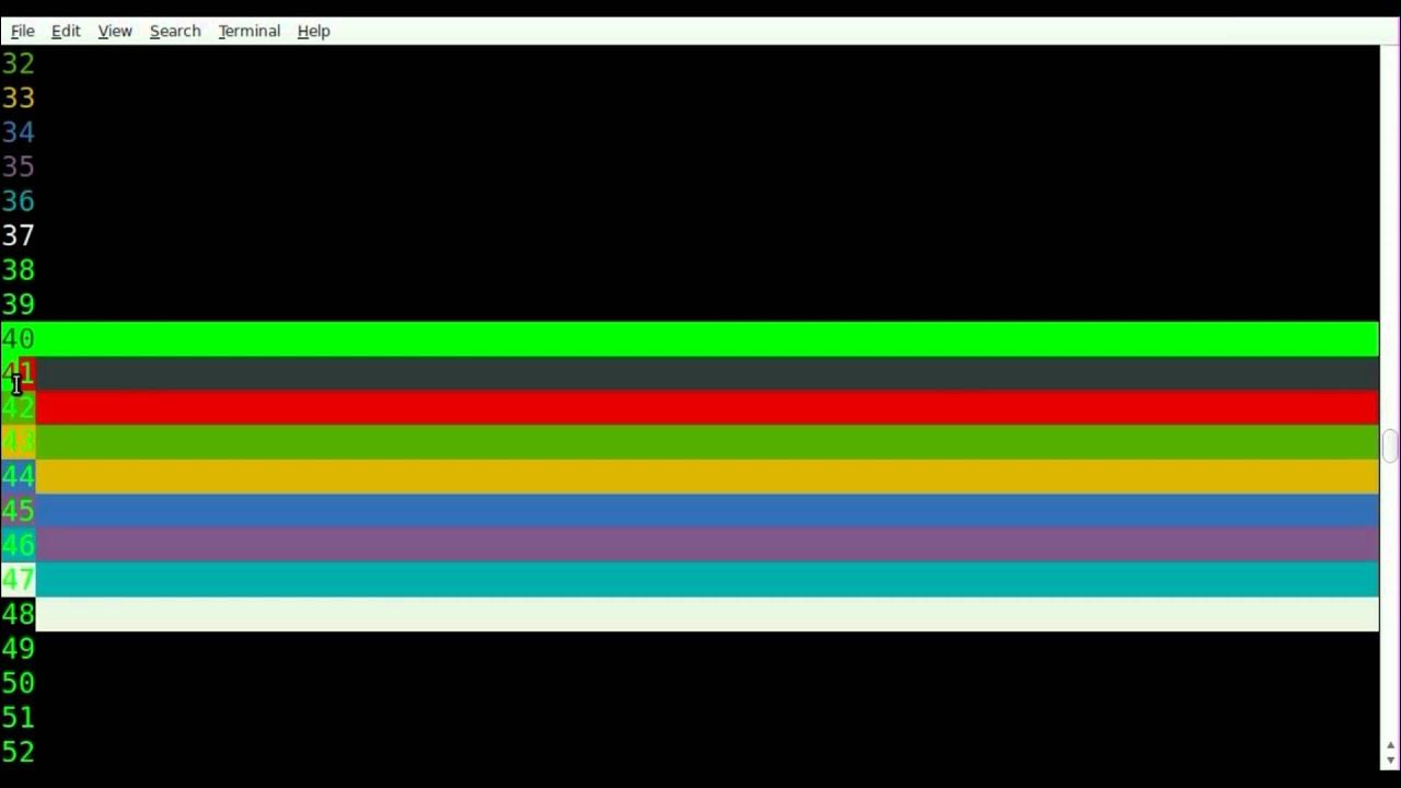 BASH Colors with Esc Codes - Linux - YouTube