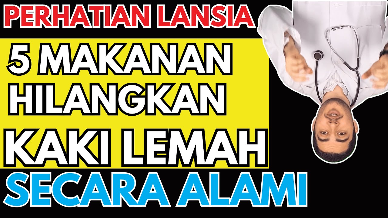 Lansia Wajib Tahu! 6 Makanan Ampuh Hilangkan Kesemutan & Kaki Lemah ...