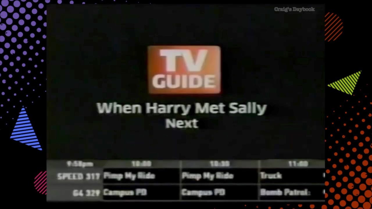 Retro 2011 - TV Guide - Channel Sweep - Cable TV History - YouTube
