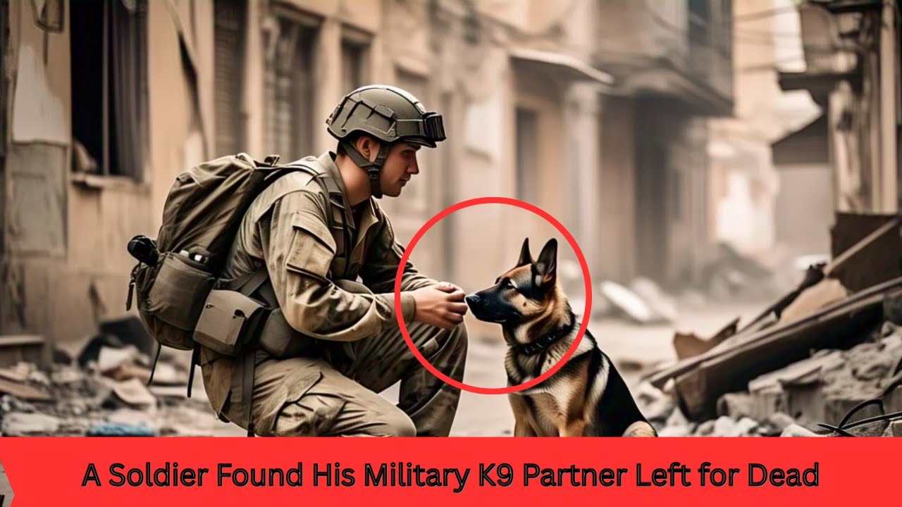 A Soldier Found His Military K9 Partner Left for Dead—What He Did Next ...