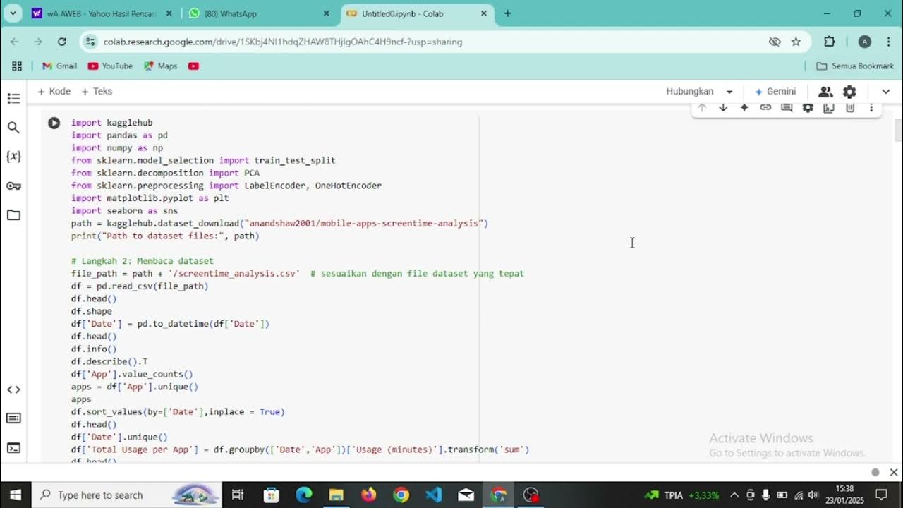 Vidio UAS Python - YouTube