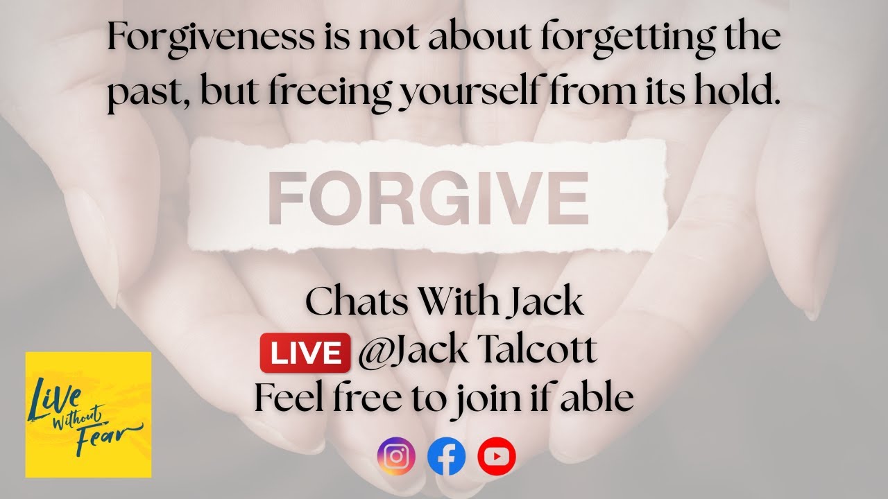 Finding God's Forgiveness, Mercy, & Grace; Chats with Jack, Space for ...