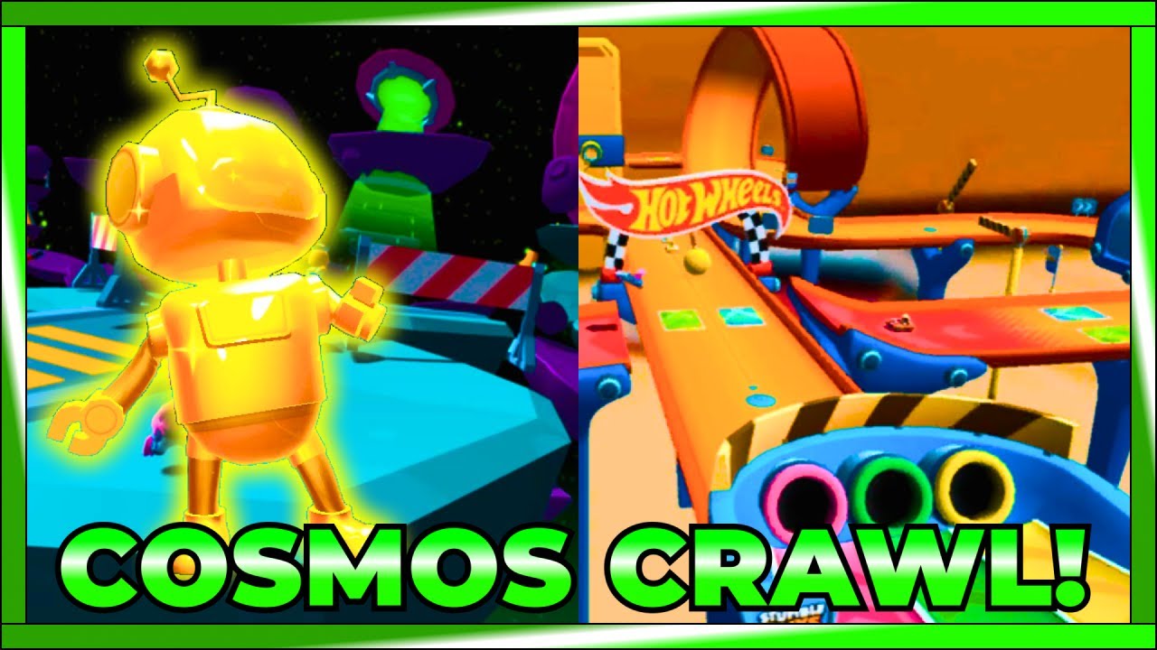 GOLDEN ROBO COSMOS CRAWL EVENT Stumble Guys BE GAME ON PLAY - YouTube