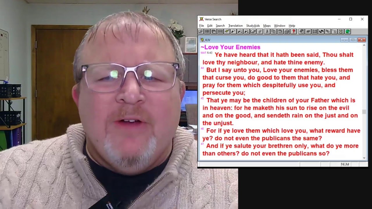Friday Night Bible Study - Matthew 5 - YouTube