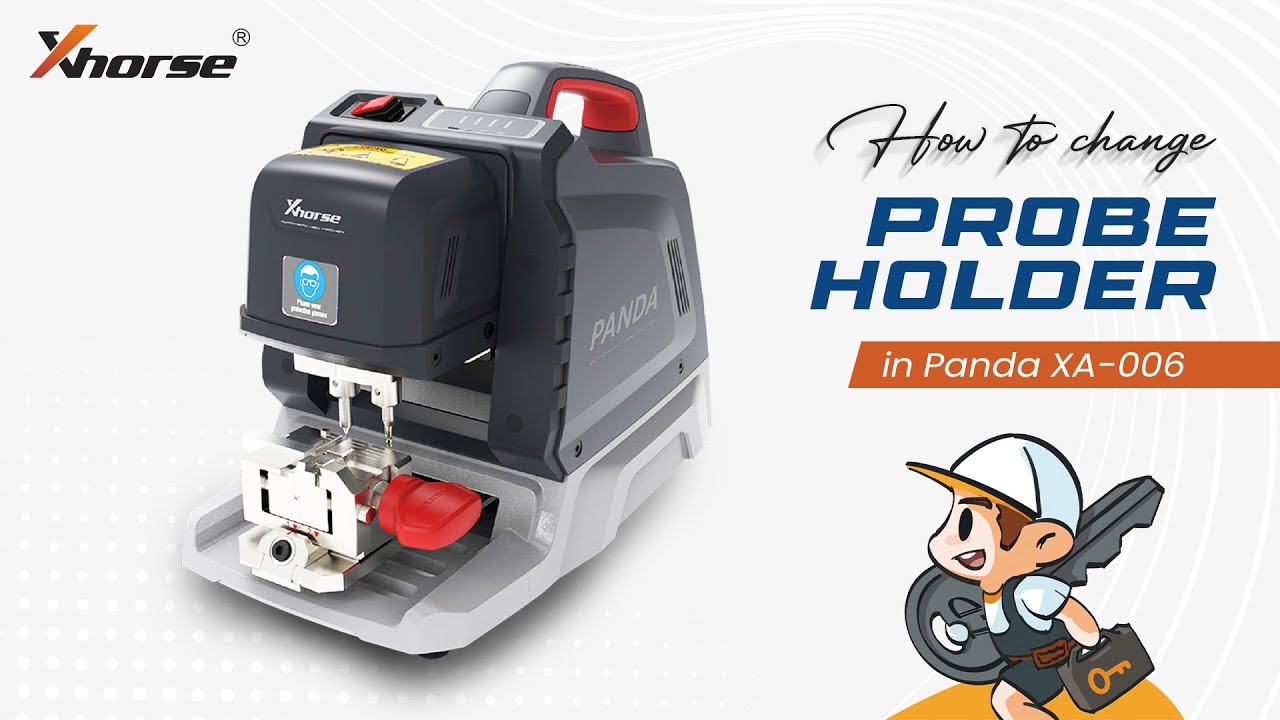 How to change probe holder on Xhorse Panda XA006 - YouTube