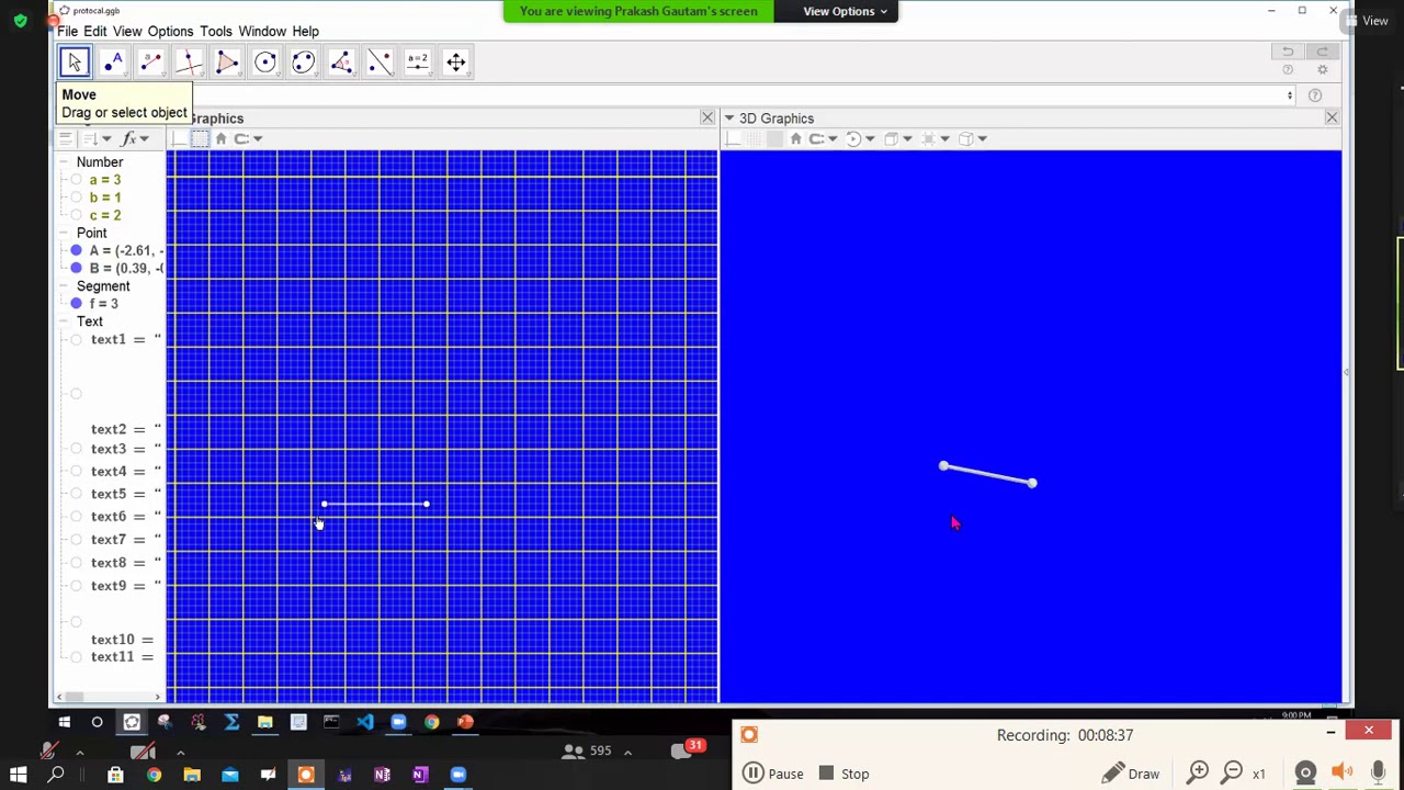 how to make a^3-b^3 visulize in 3D animation - YouTube