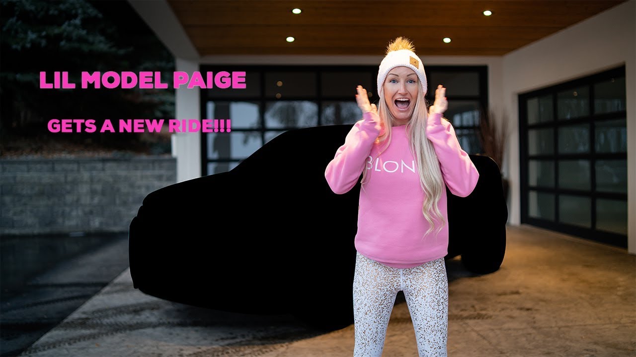 Lil Model Paige Gets a New Ride!! Espada T Shirt Giveaway Special ...