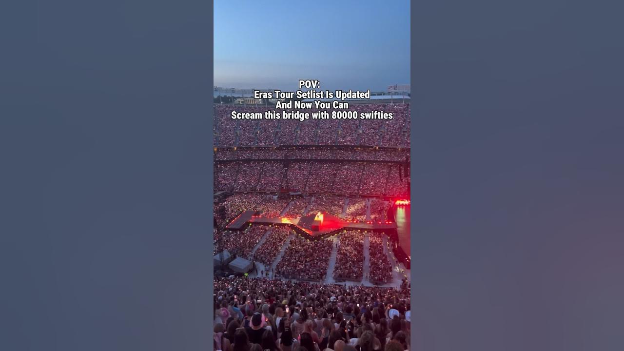 Eras Tour In Paris New Setlist will be like this: (with TTPD Tracks) #taylorswift #erastour # ...