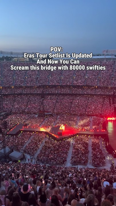 Eras Tour In Paris New Setlist will be like this: (with TTPD Tracks) #taylorswift #erastour # ...