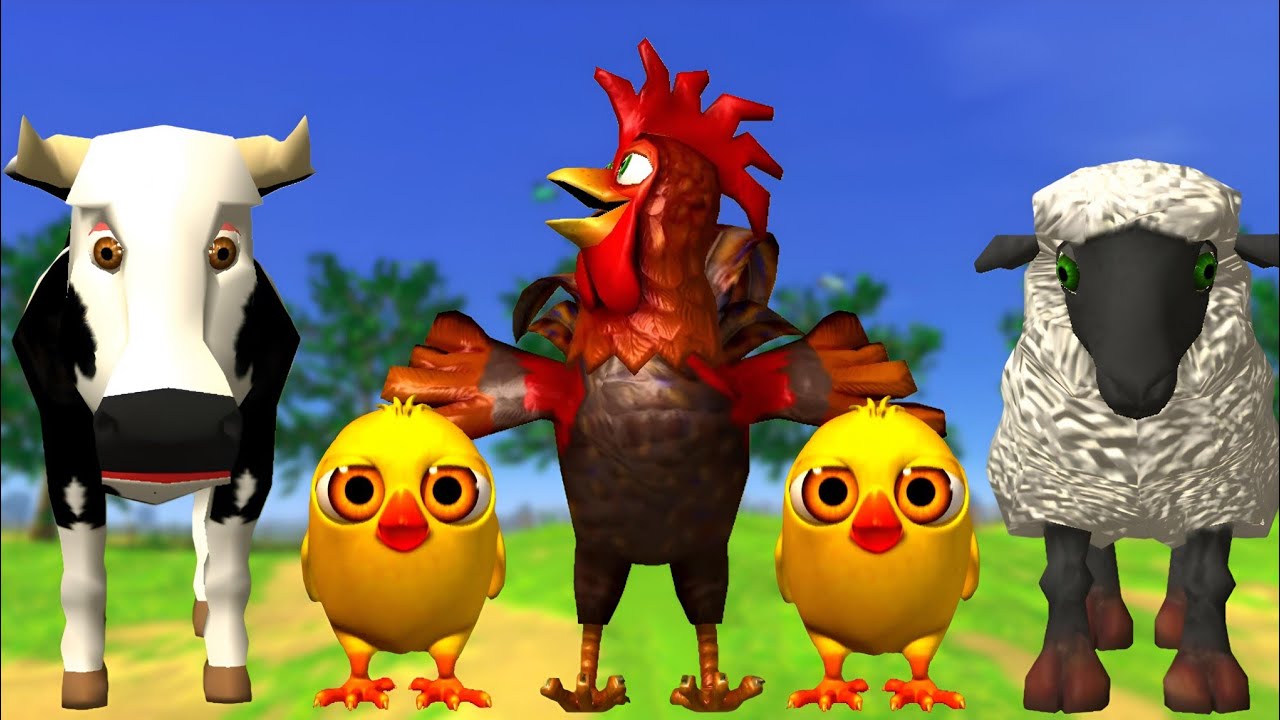 el Pollito pío 3d - Pío Pío Granja - Juego del Pollito y el Tractor de ...