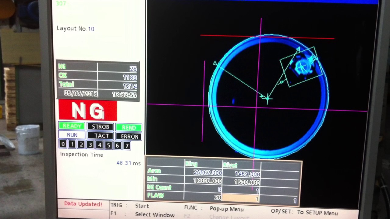 Canning inspection_lacquer check by using UV LED - YouTube