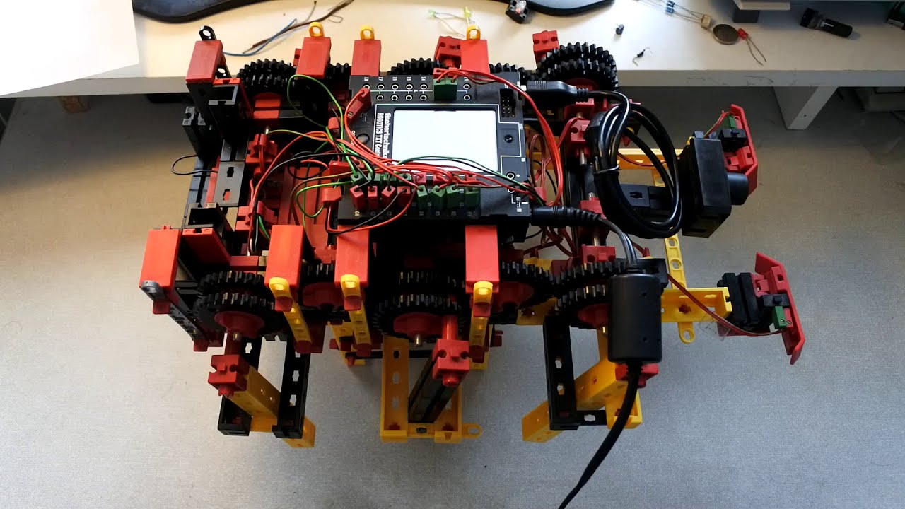 fischertechnik TXT controller : Mirft2 #180 - Intro, firmware, vnc, ssh ...