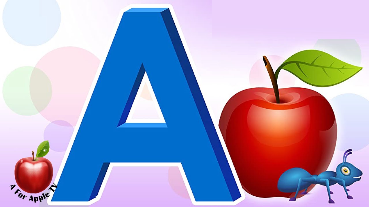 a for apple, hooked on phonics abc song, preschool abc videos, phonics ...