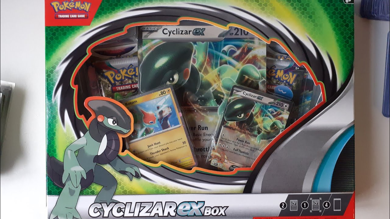 Pokémon Cyclizar ex Box Opening!! - YouTube