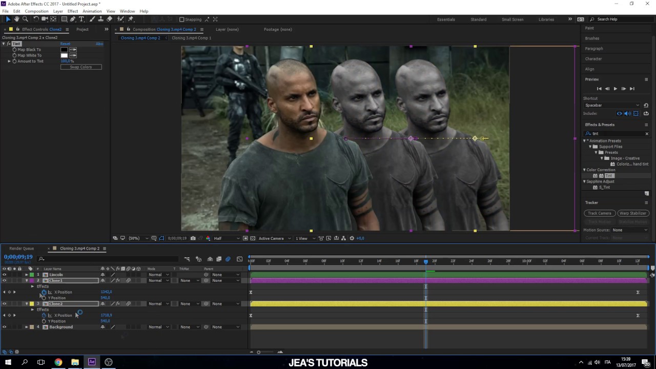 After Effects Tutorial || Cloning - YouTube