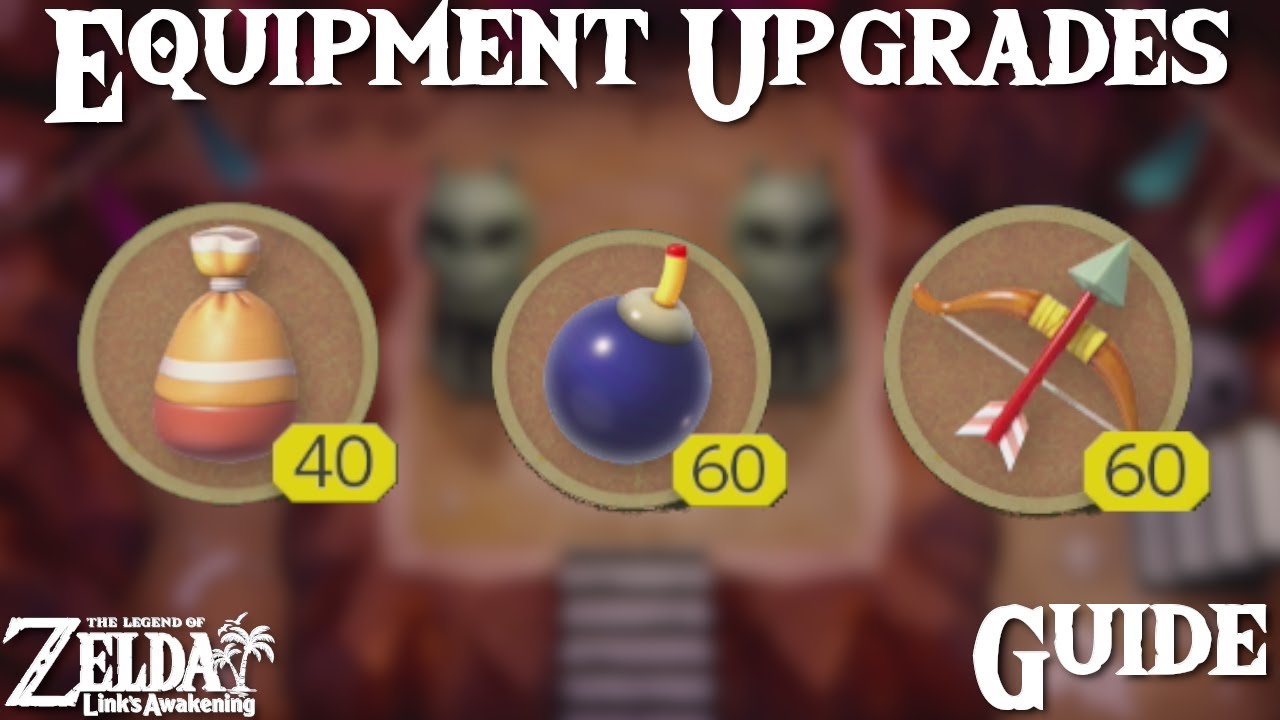 Ausrüstungsupgrades / Equipment Upgrades - Location - ZELDA: LINKS ...