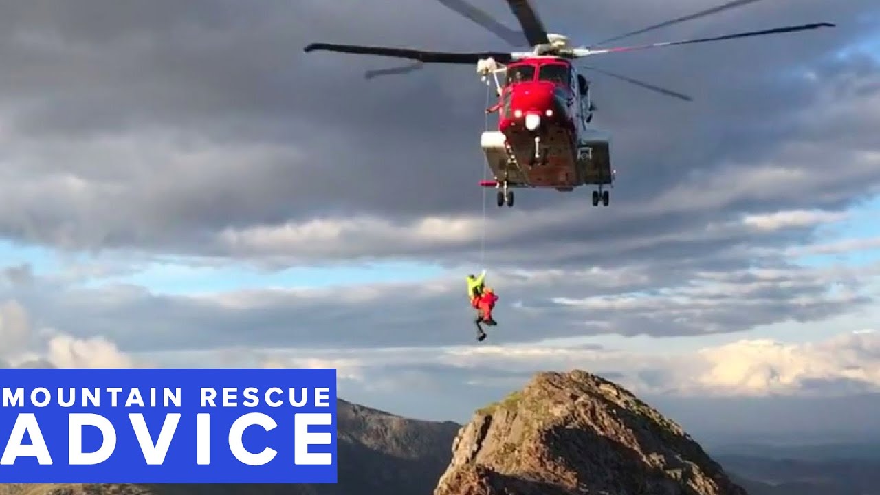 Mountain Rescue Advice | When Do You Have To Use The Rescue Helicopter ...