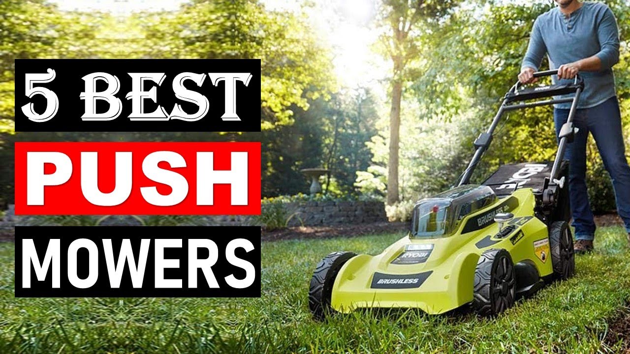 Best Push Mowers 2023 | Top 5 Best Push Lawn Mower of 2023 Review - YouTube