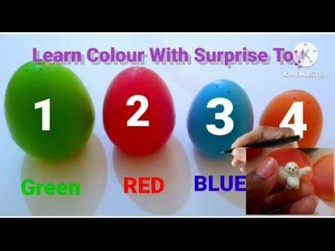 Learn Colors With Cute Toys | Kids Drawing & Coloring Tutorial Step By ...