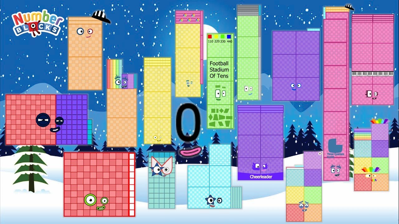 UNLOCKS! Numberblocks Skip Counting by 55! | Learn to Count ...