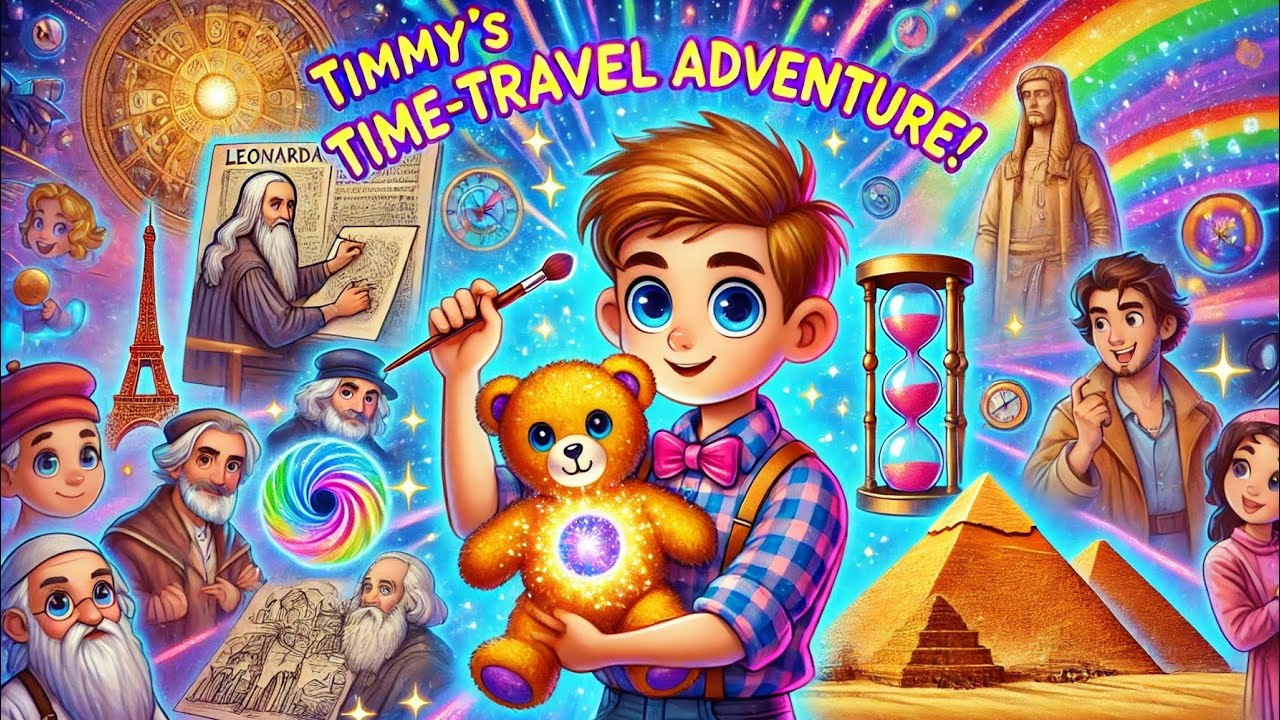 Timmy's Time-Travel Adventure with Mr. Snuggles: A Journey Through ...
