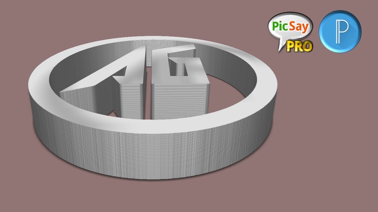 PicSay Pro 3D Logo Design Tutorial. how to make 3D logo on PicSay Pro ...