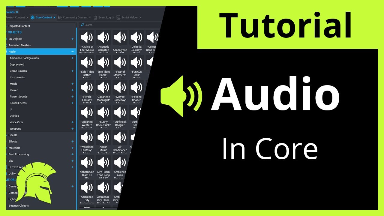 Core Games Audio Tutorial Learn How To Use Audio In Your Games YouTube Core Games Audio Tutorial Learn How To Use Audio In Your Games YouTube