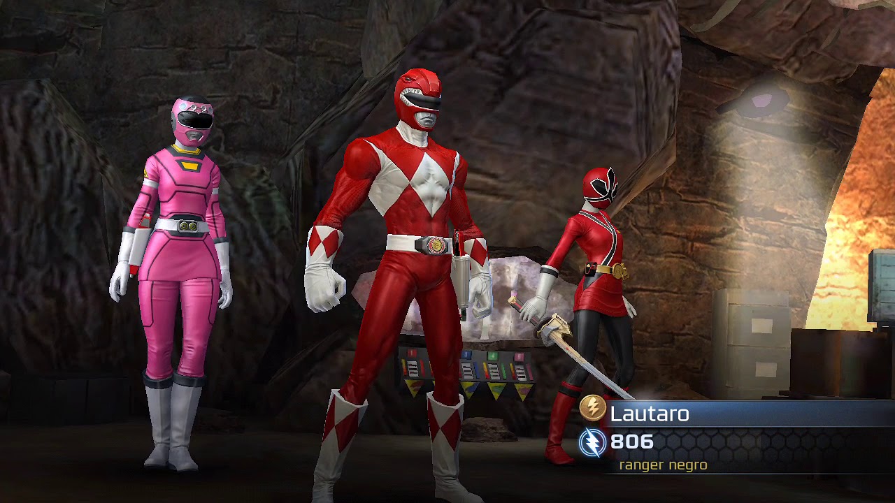 Probando el juego de los power Ranger s - YouTube