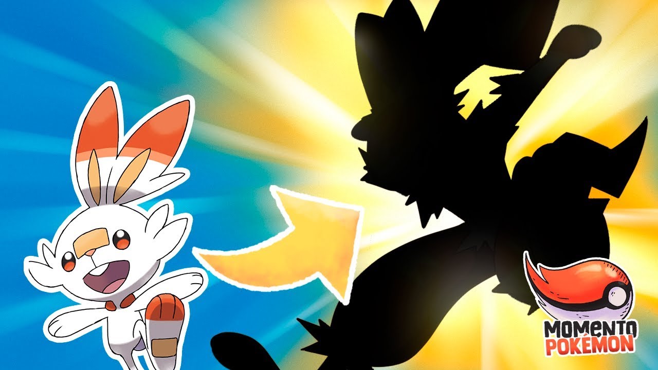 A EVOLUÇÃO DO SCORBUNNY EM POKÉMON SWORD SHIELD! - YouTube