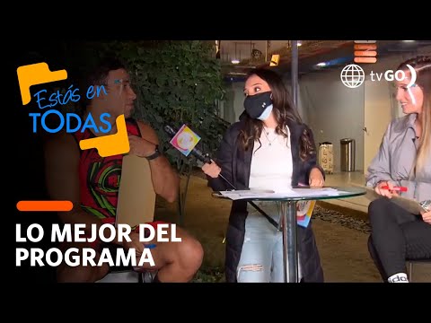 Estás en Todas: Alejandra Baigorria y Said Palao pusieron a prueba cuánto se conocen (HOY)