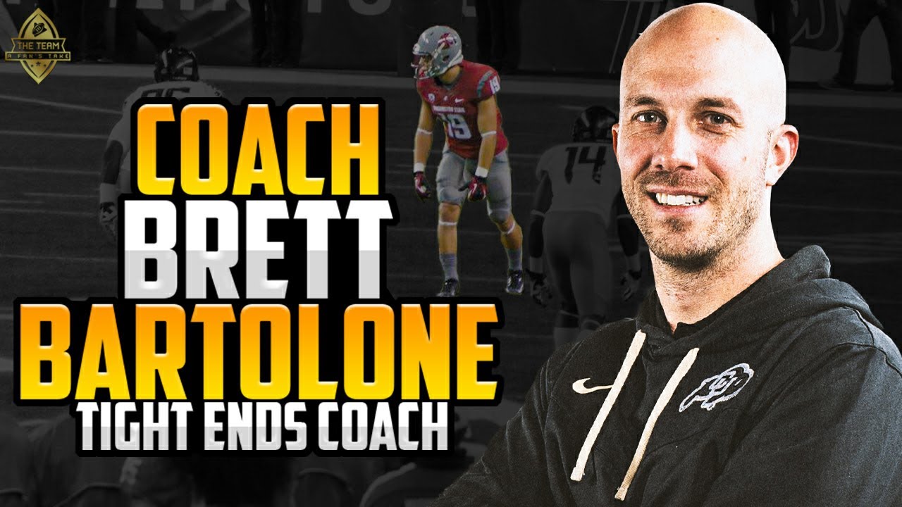 Learn More About Colorado's New Tight Ends Coach Brett Bartolone - YouTube