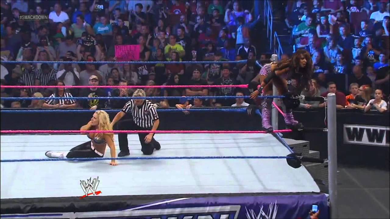 WWE SmackDown Backstage Fallout 09/21/12 Layla interview about Eve and ...