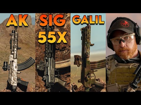 AK vs Galil vs Sig 551 - AK Battle Royale