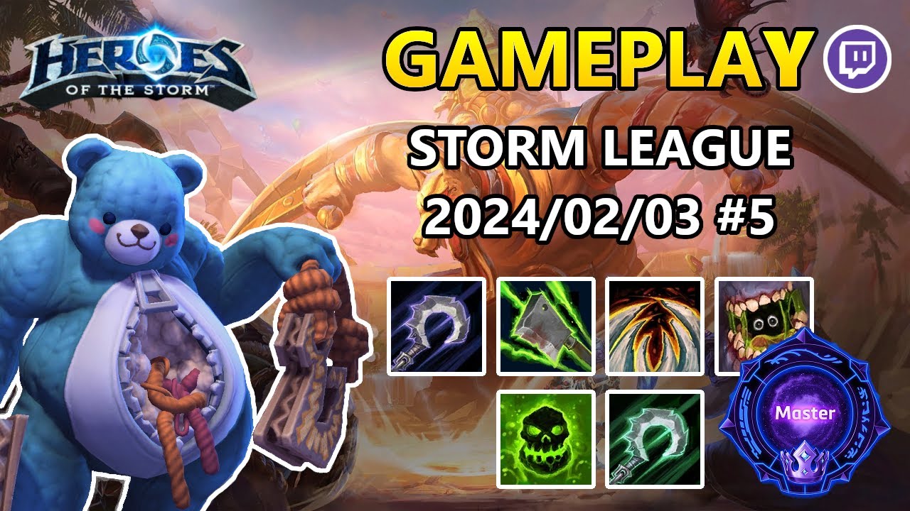 2024/02/03 | #5 | Heroes of the Storm | Twitch | Storm League ...