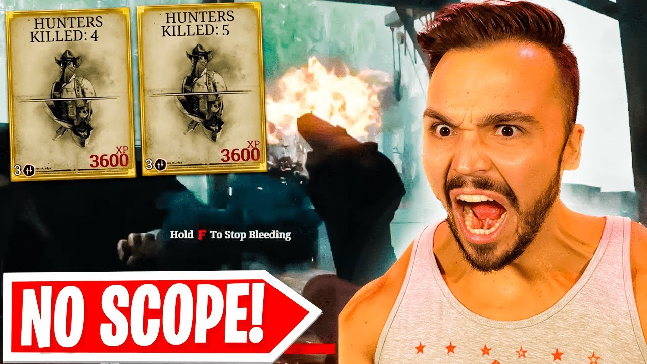 I HIT A 360 NO SCOPE ON THIS HUNT SHOWDOWN PLAYER! - YouTube