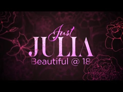 JUST JULIA: Beautiful @ 18 on Sunday's Best