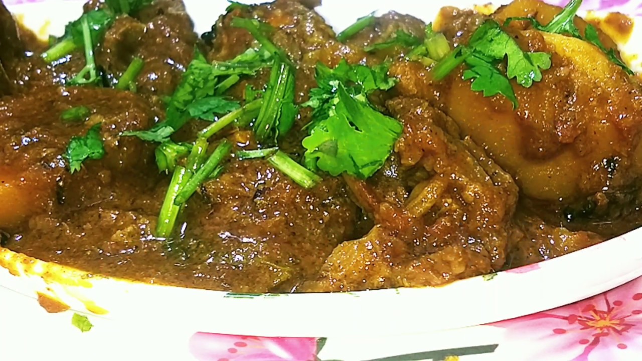 mutton curry / how to make mutton curry / 365 days - YouTube