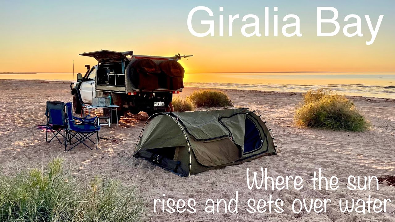 Where the Sun Sets and Rises Over Water - Giralia Bay Exmouth Gulf ...