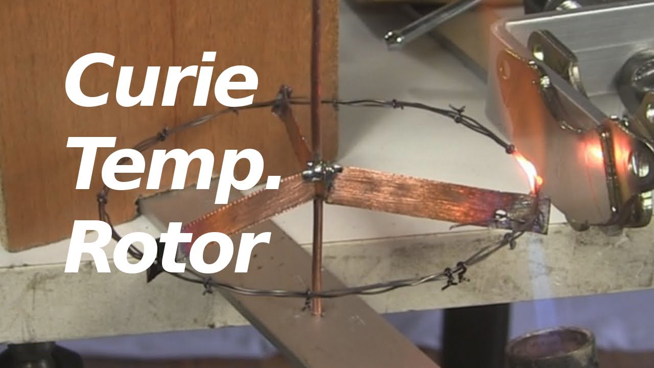 Curie Temperature/Point Rotor - How it's Made/How it Works - YouTube