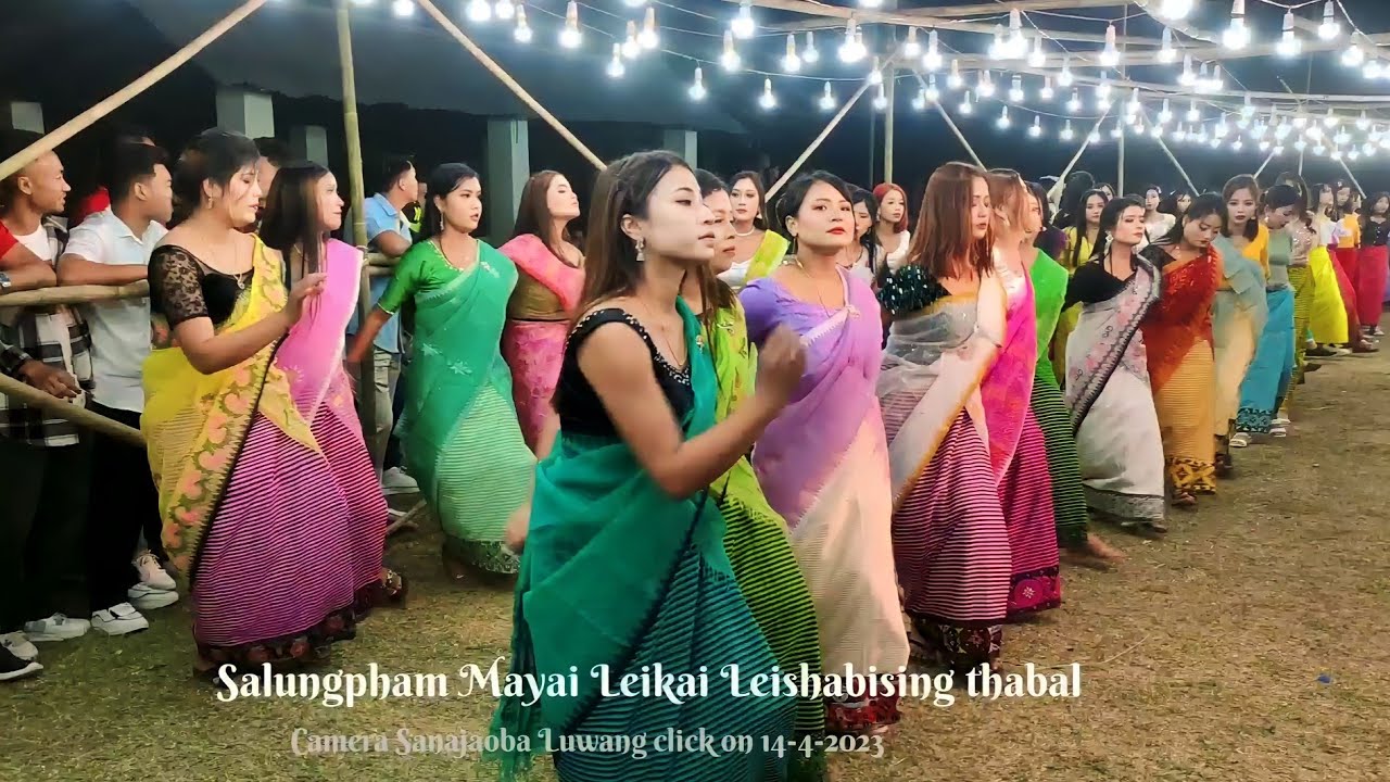 Salungpham Mayai Leikai Leishabising thabal on14-4-2023 - YouTube