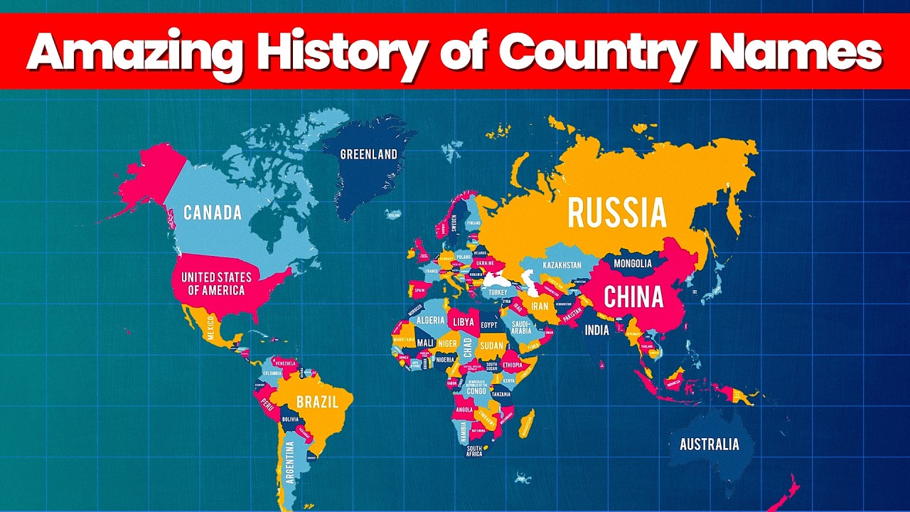 The Amazing History of Country Names | How Did Countries Get Their ...