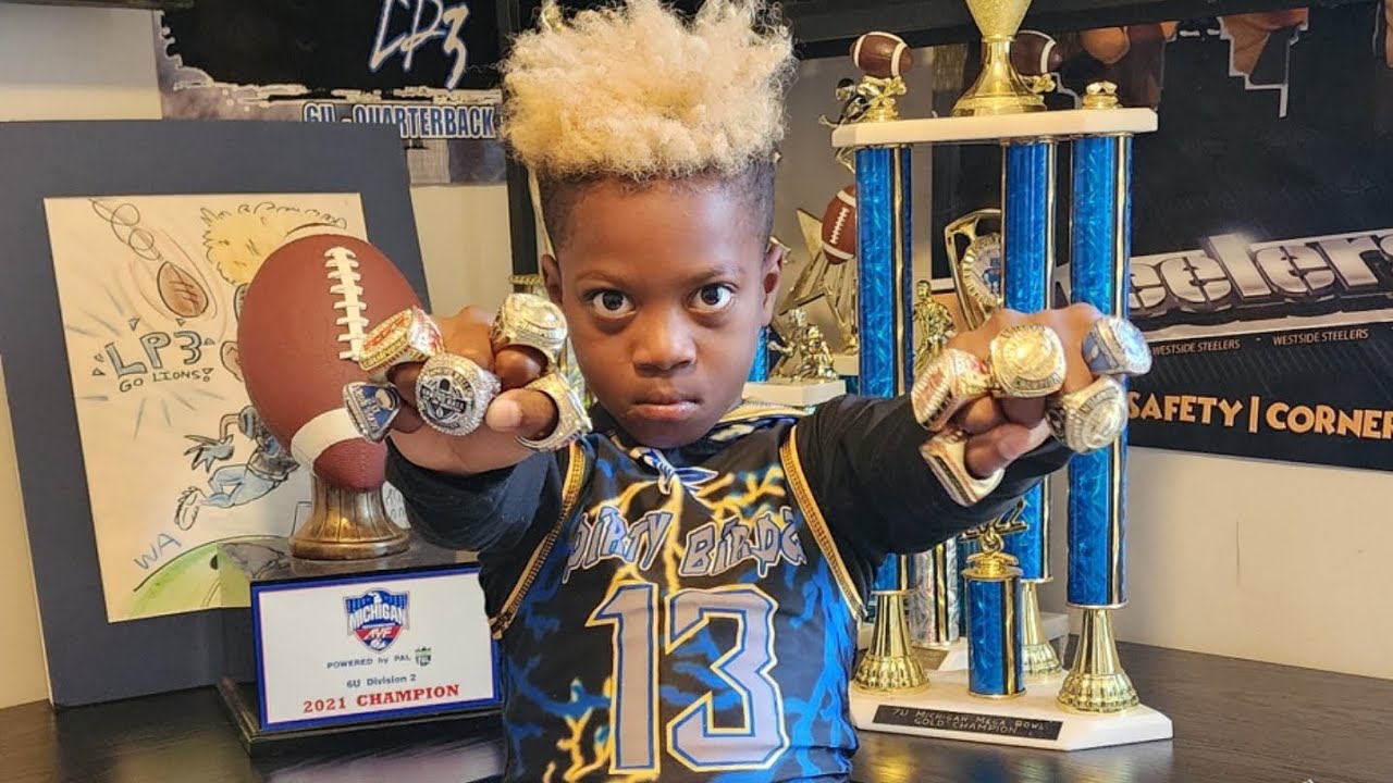 Lorenzo "LP3" Pearson III: 2024 8U Football Phenom! Shifty RB | Breaks Ankles & Locks Down ...