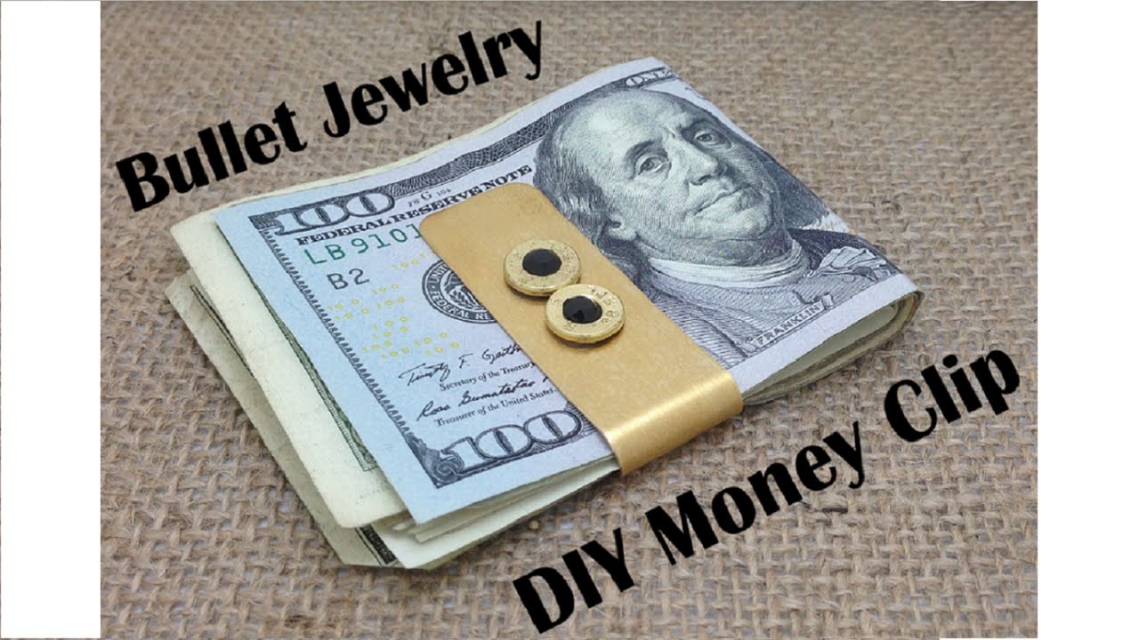Men's Bullet Jewelry DIY: Money Clip - YouTube