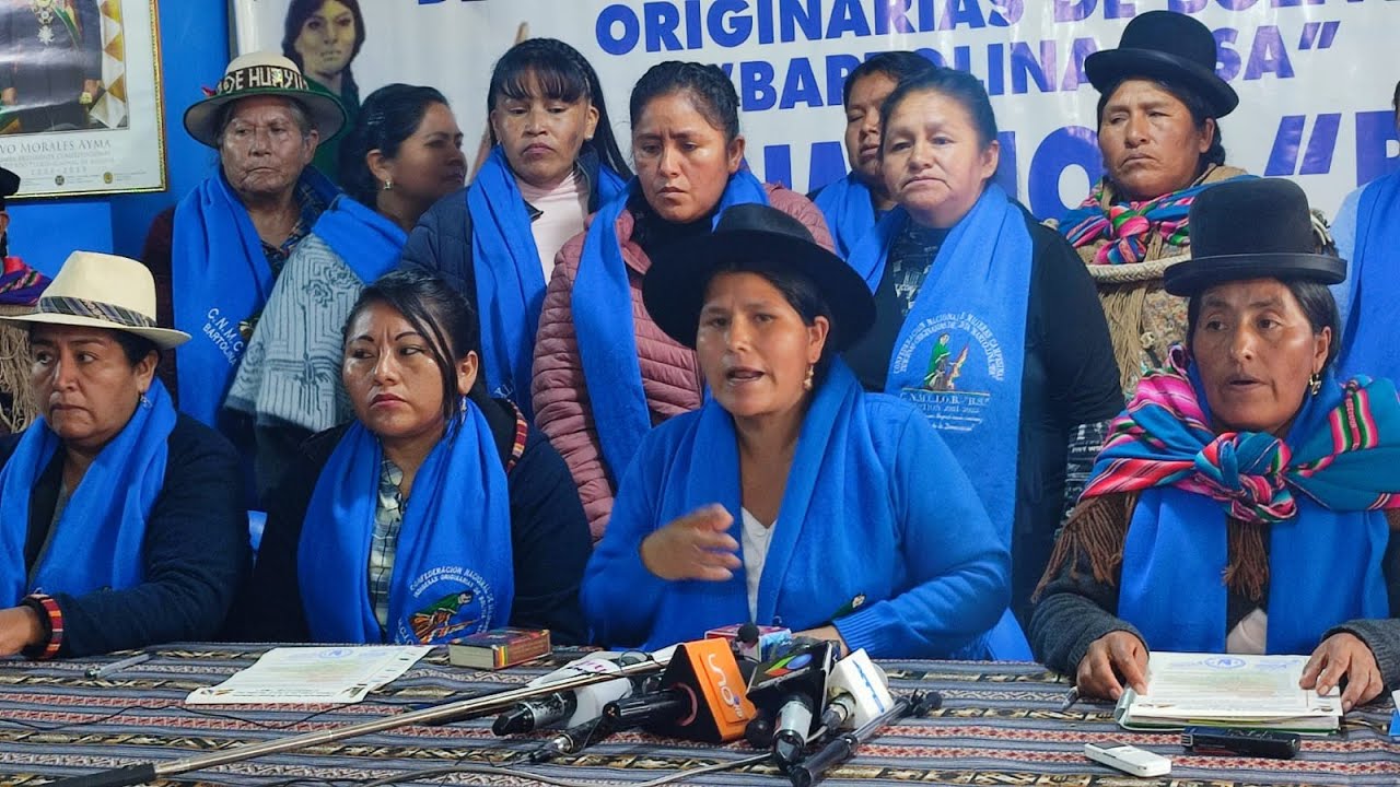 Bartolina Sisa: respaldo rotundo al gobierno y al proceso ...