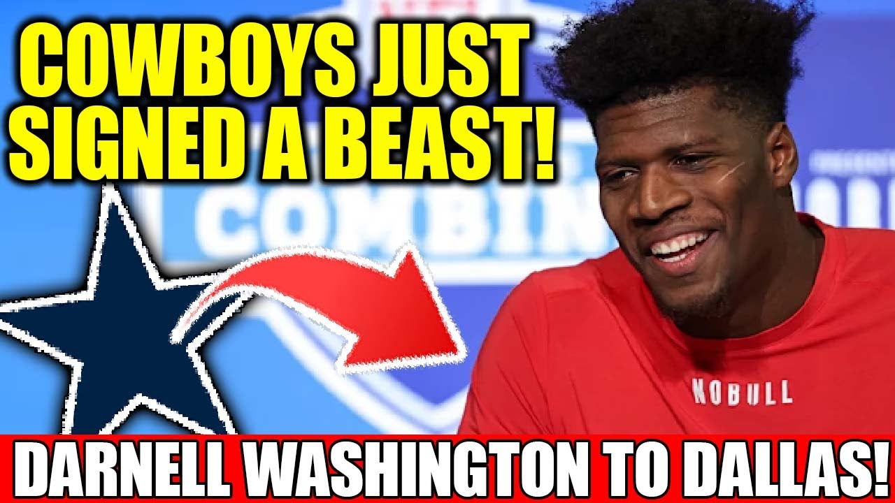 🚨OMG! JUST HAPPENED: COWBOYS SIGN TE DARNELL WASHINGTON! HUGE ADDITION ...