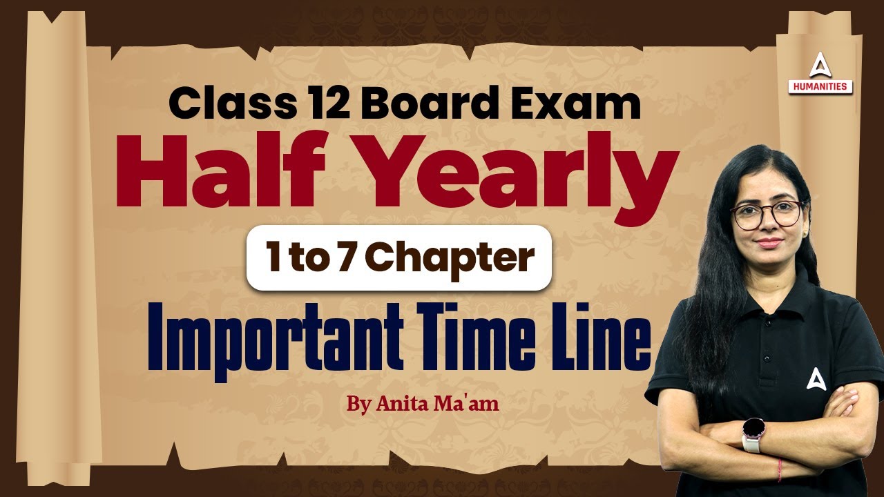 Class 12 History | Most Important Timeline of History Chapter 1 to 7 ...