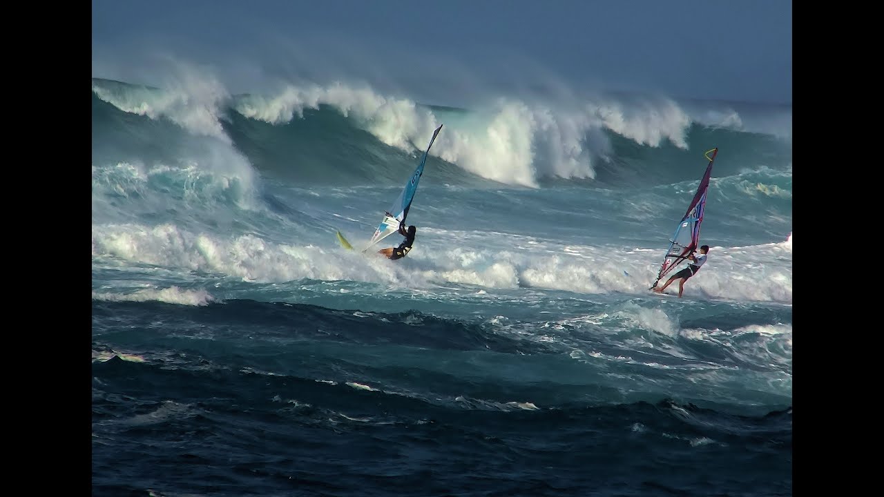Wind Surfing - Maui - YouTube